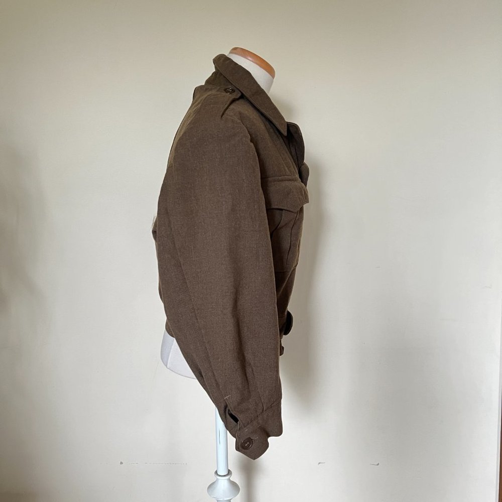 Vintage Ww2 Field Jacket Army 1940's Military Wool Ol… - Gem